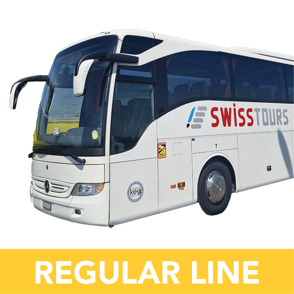 Regular bus line Chamonix Geneva